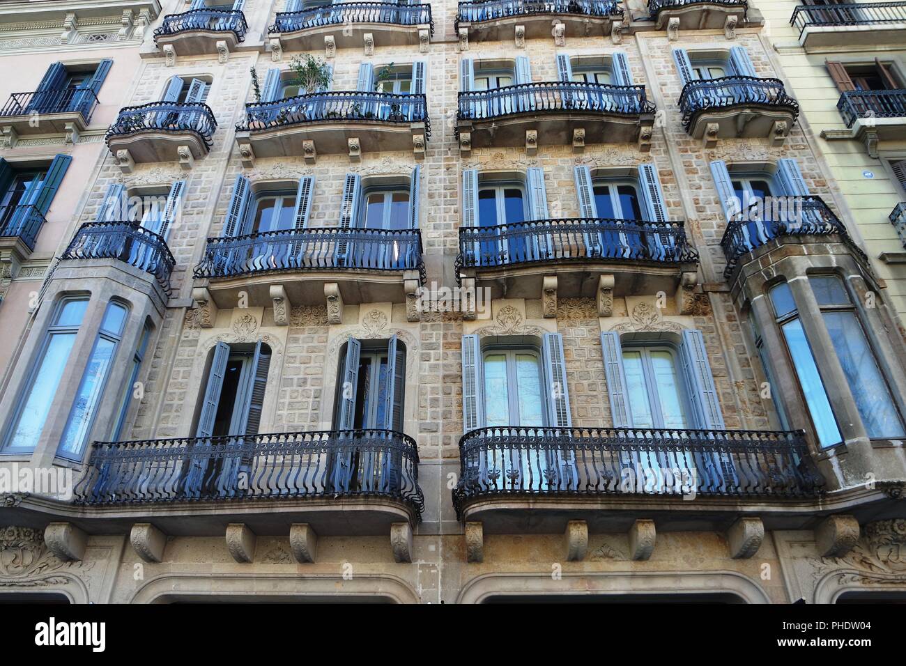 Spanish balconies hi-res stock photography and images - Alamy