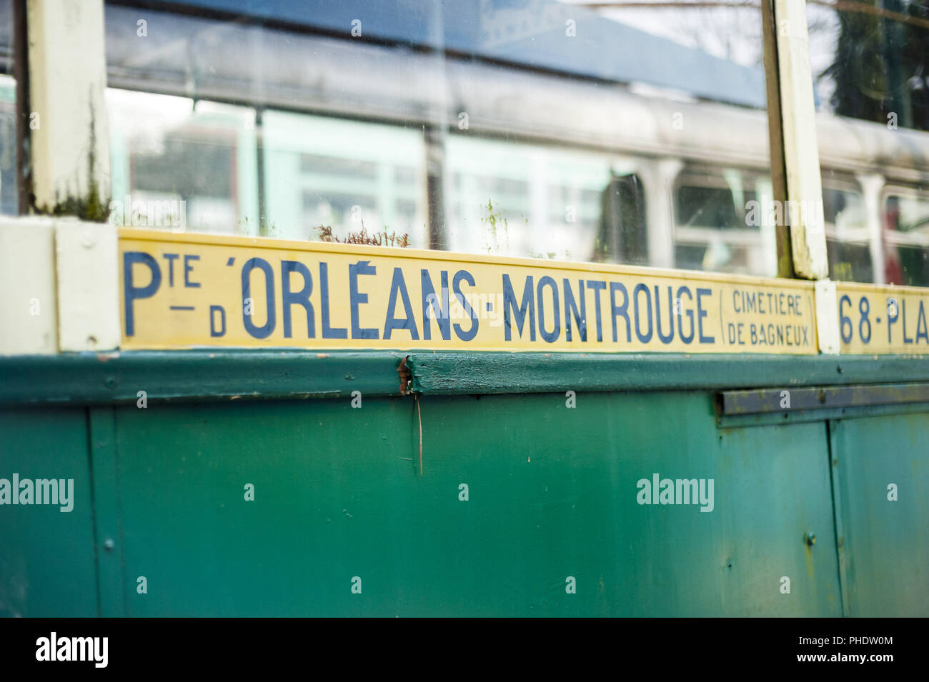 Old tram design hi-res stock photography and images - Alamy