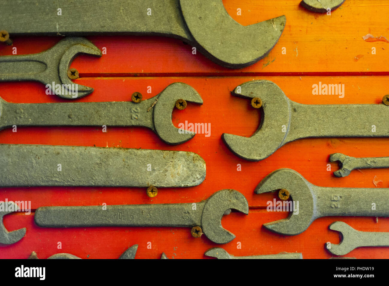 english keys on red background Stock Photo - Alamy