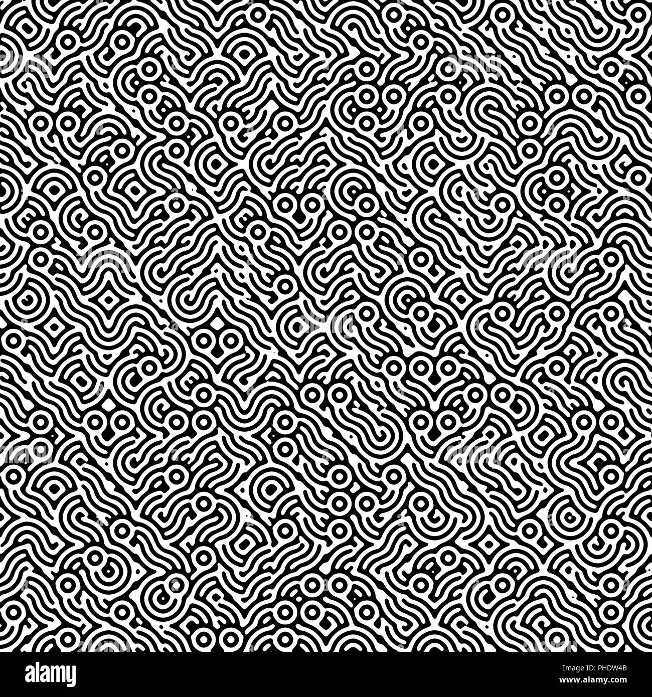 a modern maze style background seamless Stock Photo - Alamy