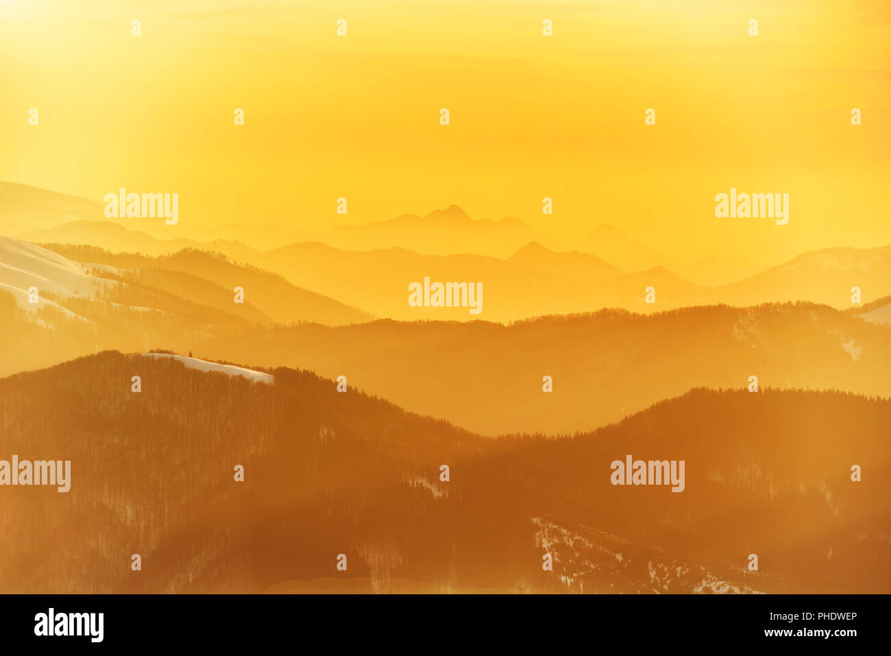 Orange sunset beautiful hi-res stock photography and images - Alamy