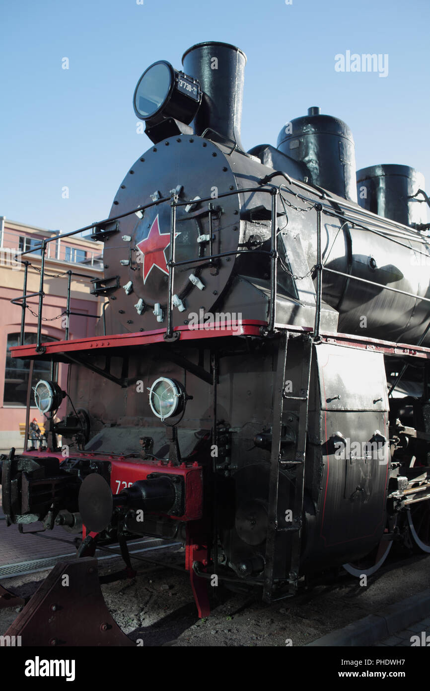 Black steam train hi-res stock photography and images - Alamy