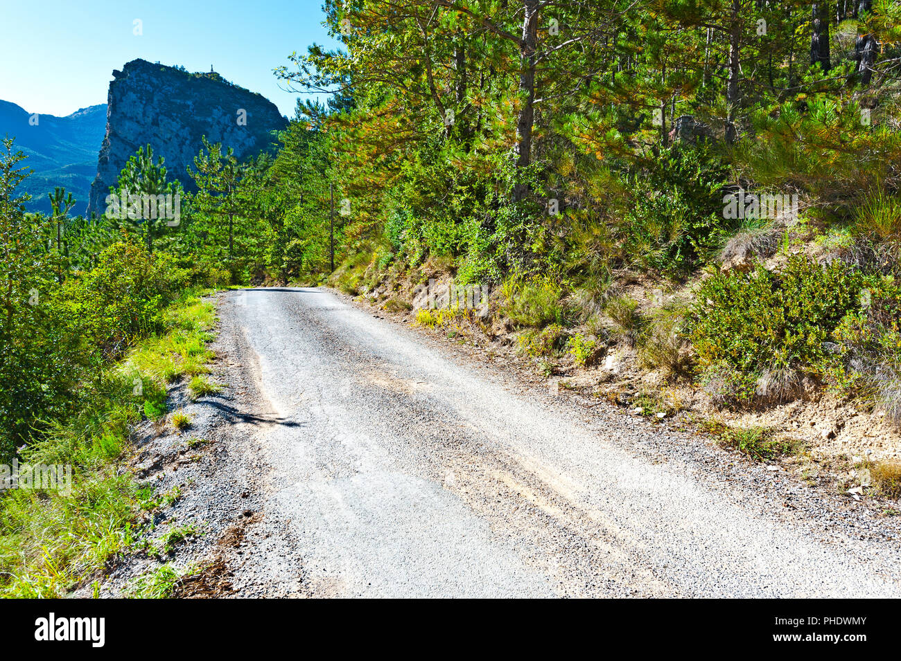 France mountain road hi-res stock photography and images - Alamy
