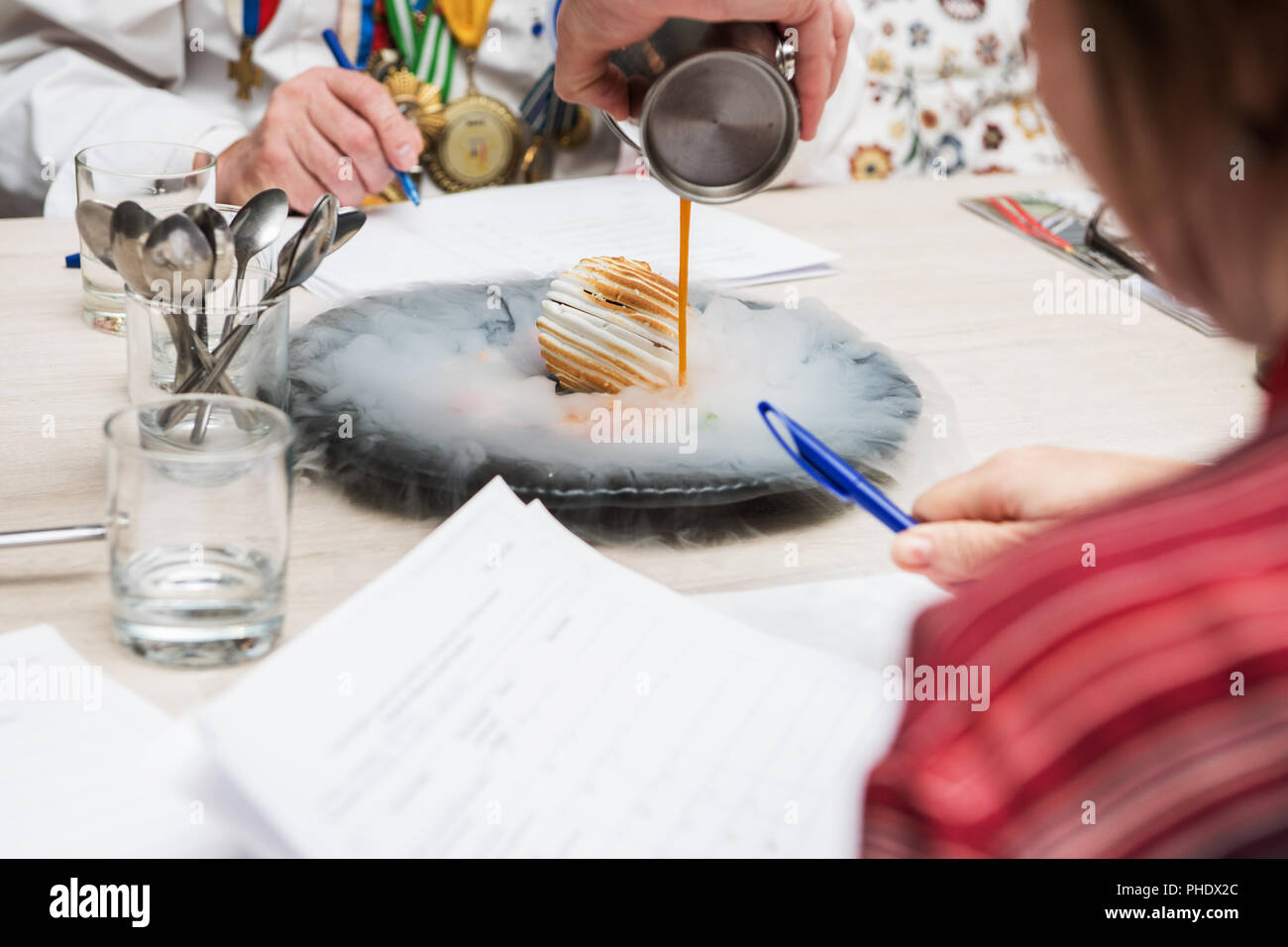 Food tasting laboratory hi-res stock photography and images - Alamy