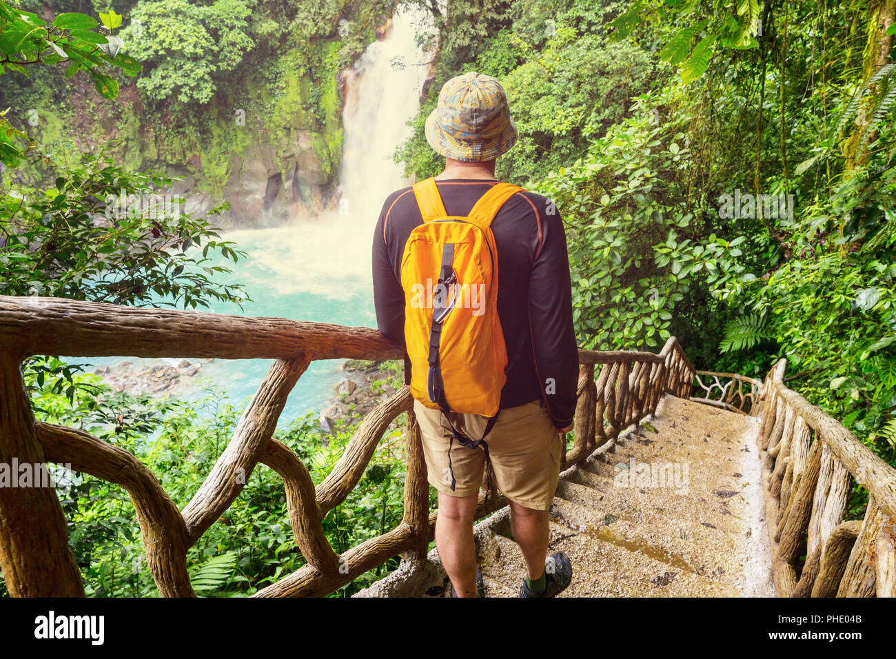 Hike in Costa Rica Stock Photo - Alamy