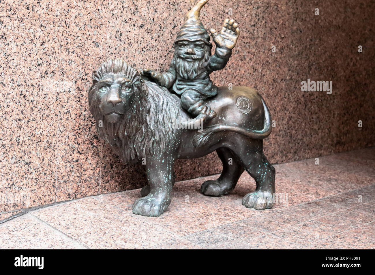 The dwarves of Wroclaw Stock Photo - Alamy