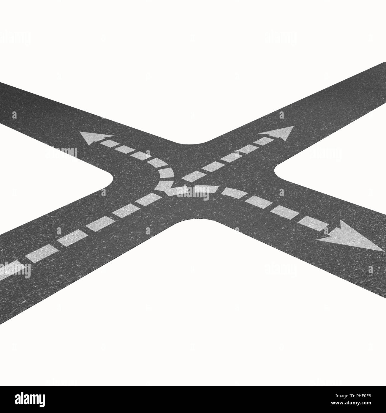 Concept confusion choosing right path Cut Out Stock Images & Pictures ...