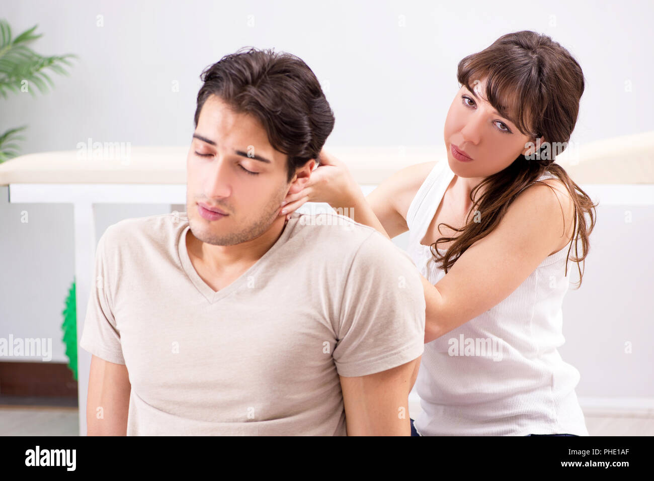 Patient recovering in hospital after injury trauma Stock Photo - Alamy