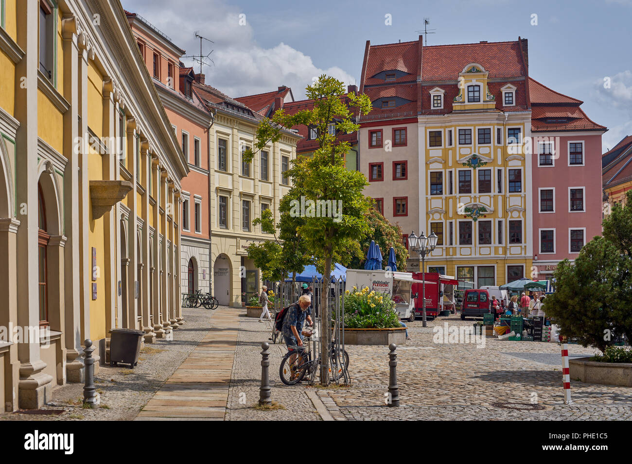 Old town of Bautzen Upper Lusatia Germany Budisyn Horni Luzica Bautzen ...