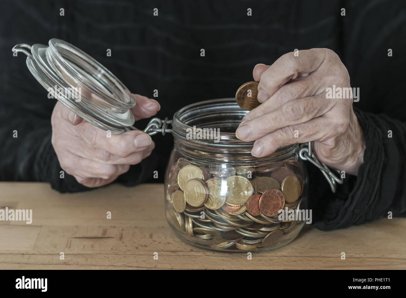 Change jar hi-res stock photography and images - Alamy
