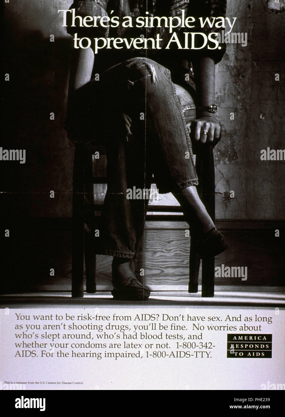 Aids poster hi-res stock photography and images - Alamy