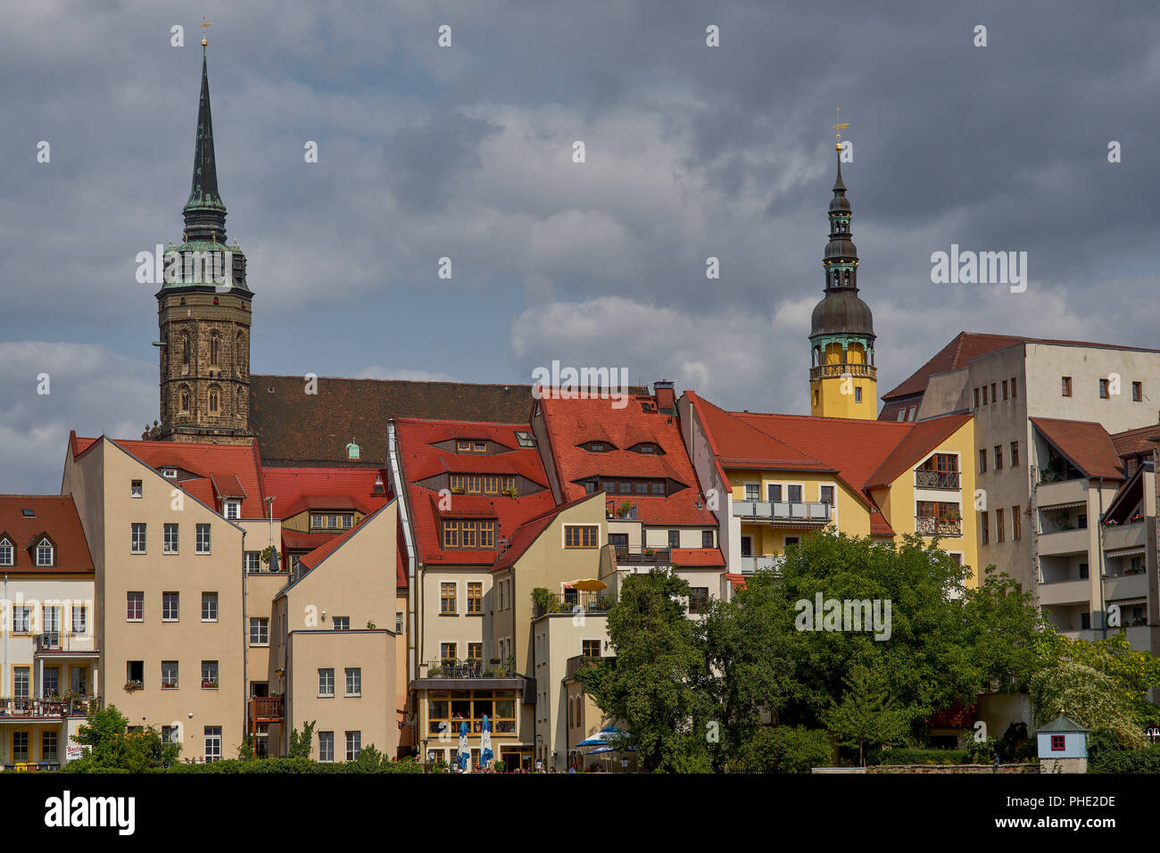 Old town of Bautzen Upper Lusatia Germany Budisyn Horni Luzica Bautzen ...