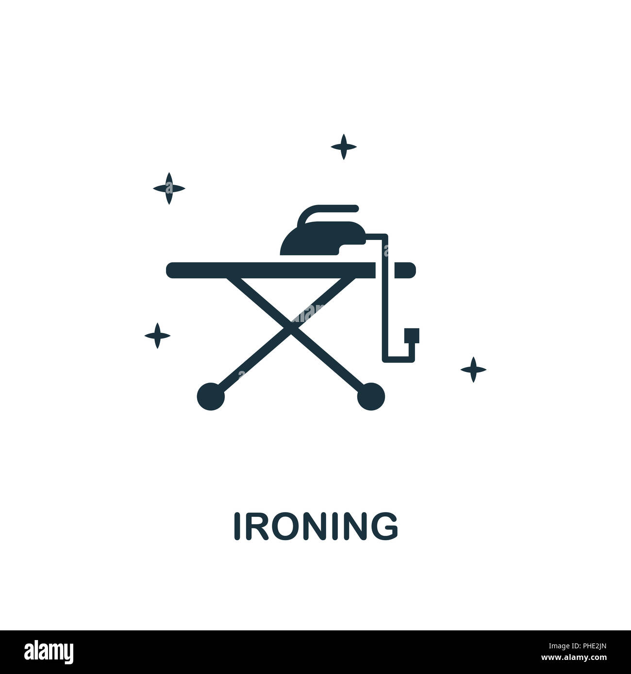 Ironing Icon High Resolution Stock Photography and Images - Alamy