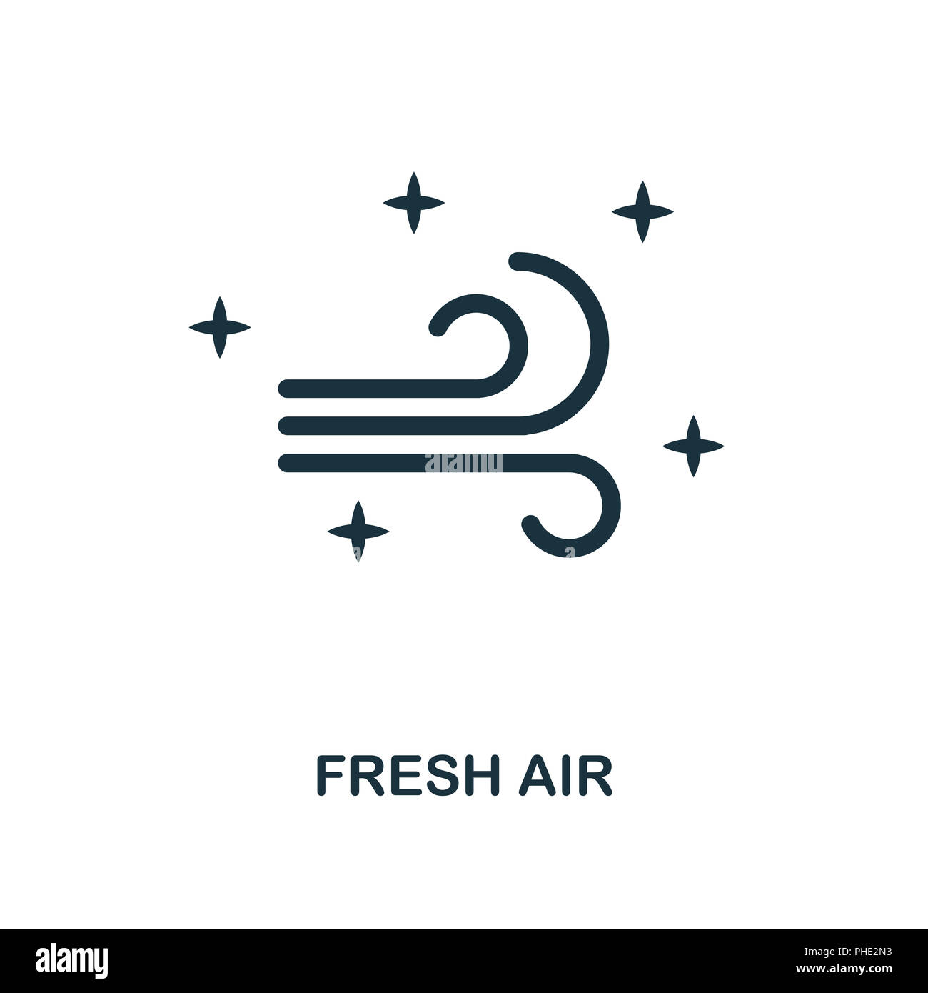 Fresh air icon hi-res stock photography and images - Alamy