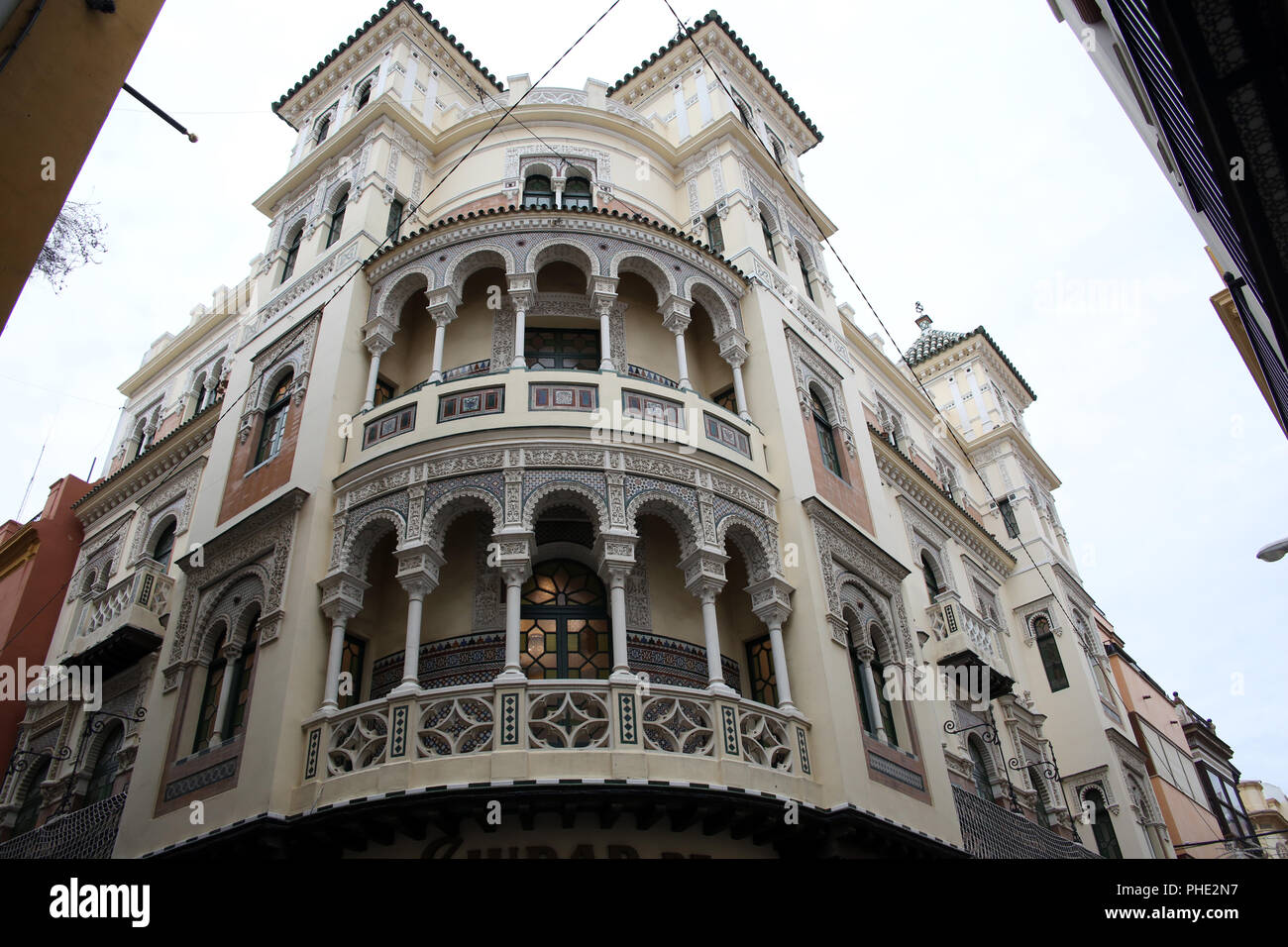 Moorish style building in the historic oldtown Stock Photo - Alamy