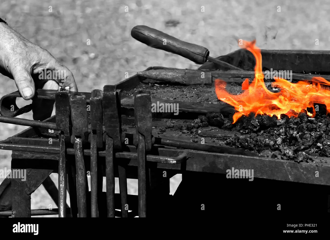 Silver forge hi-res stock photography and images - Alamy