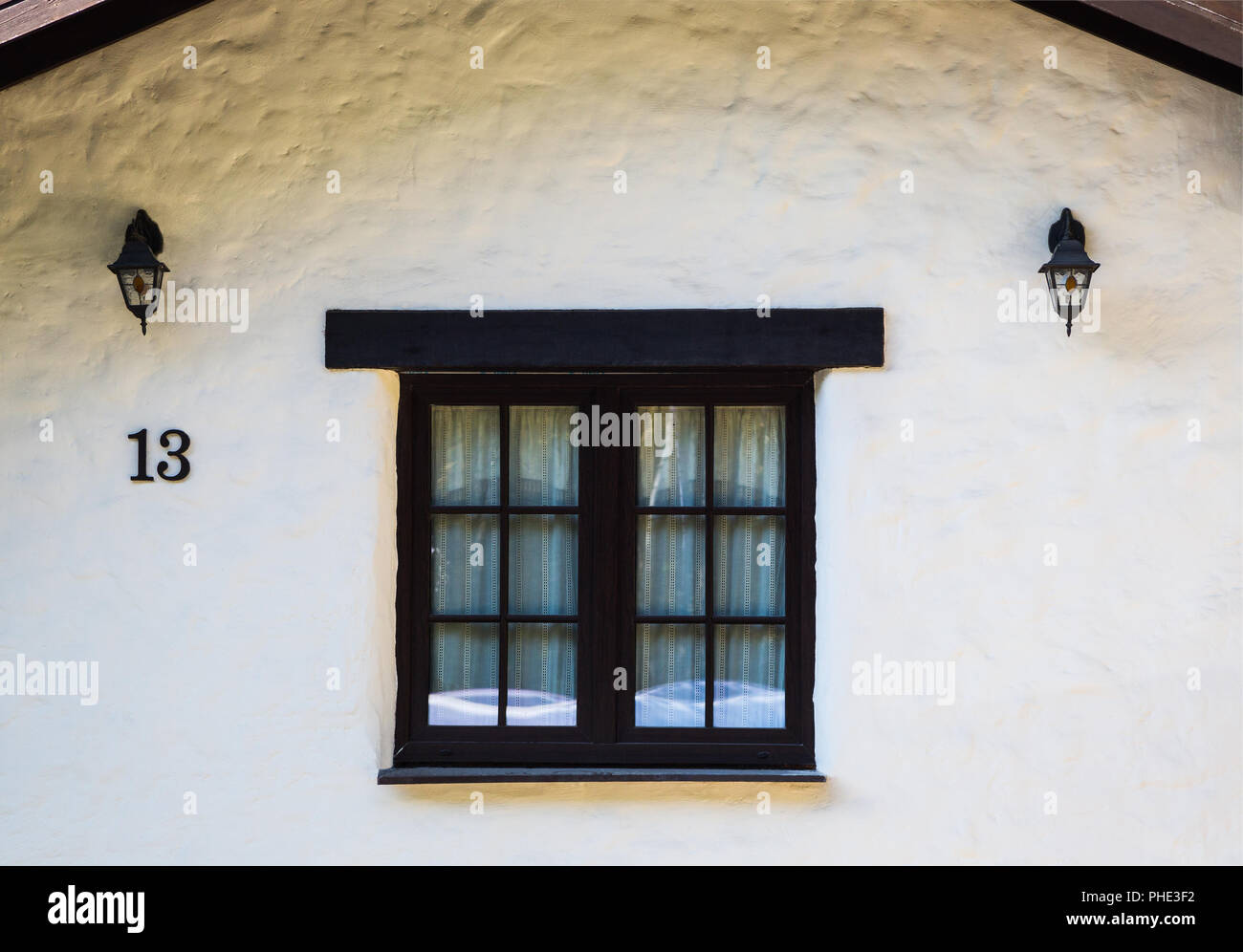 window with wooden frame Stock Photo - Alamy
