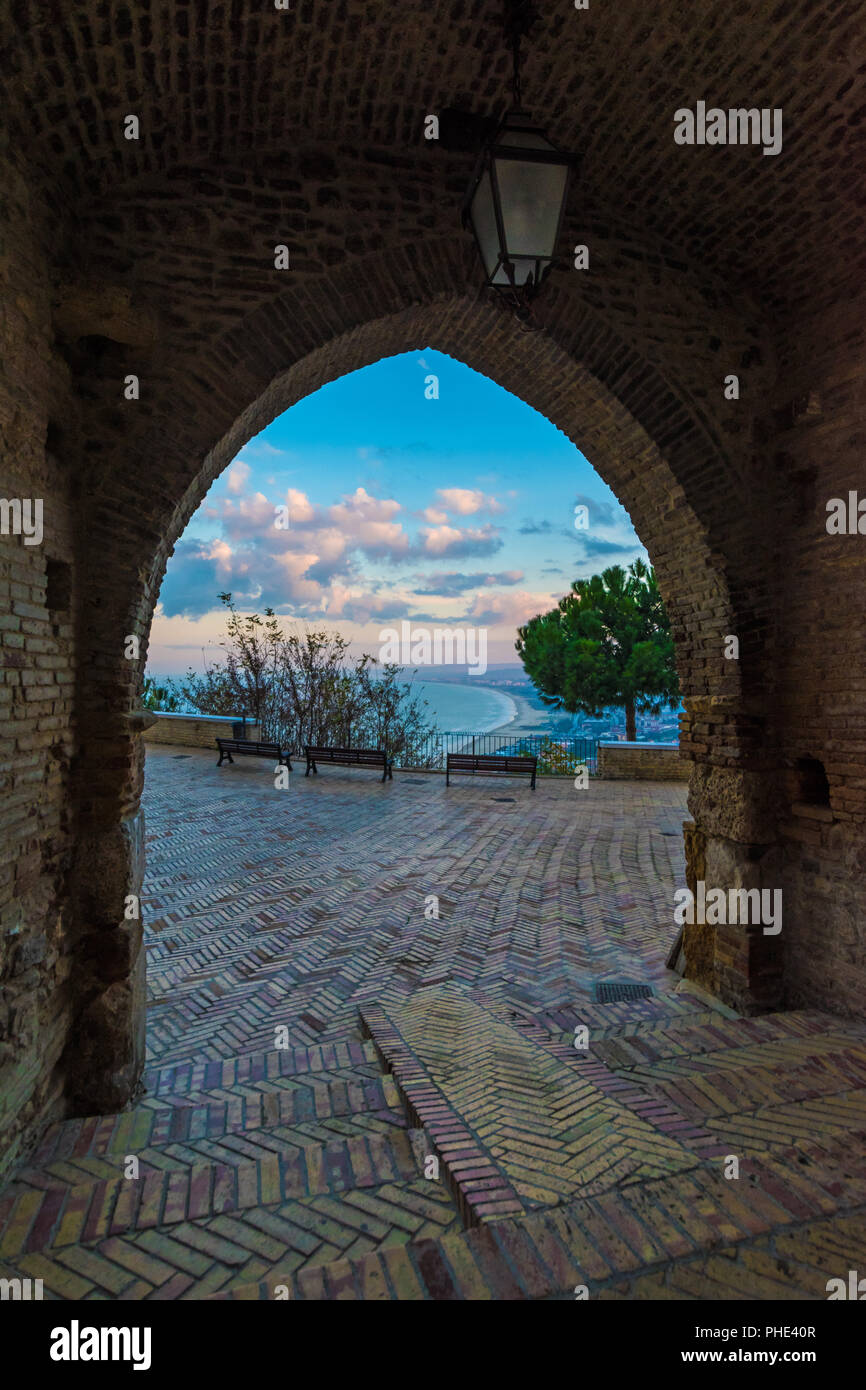 Vasto (Italy) - A sea town on the hill, Abruzzo region. Here the ...