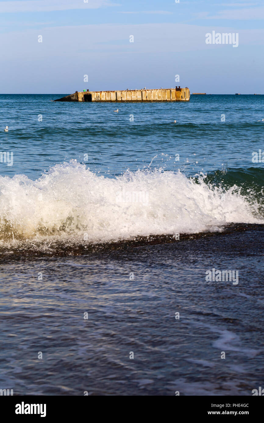 Arromanches and Asnelles Stock Photo - Alamy