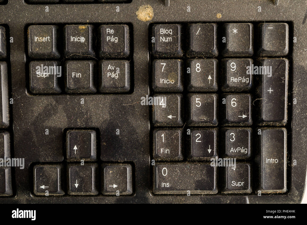 Vintage computer keyboard hi-res stock photography and images - Alamy