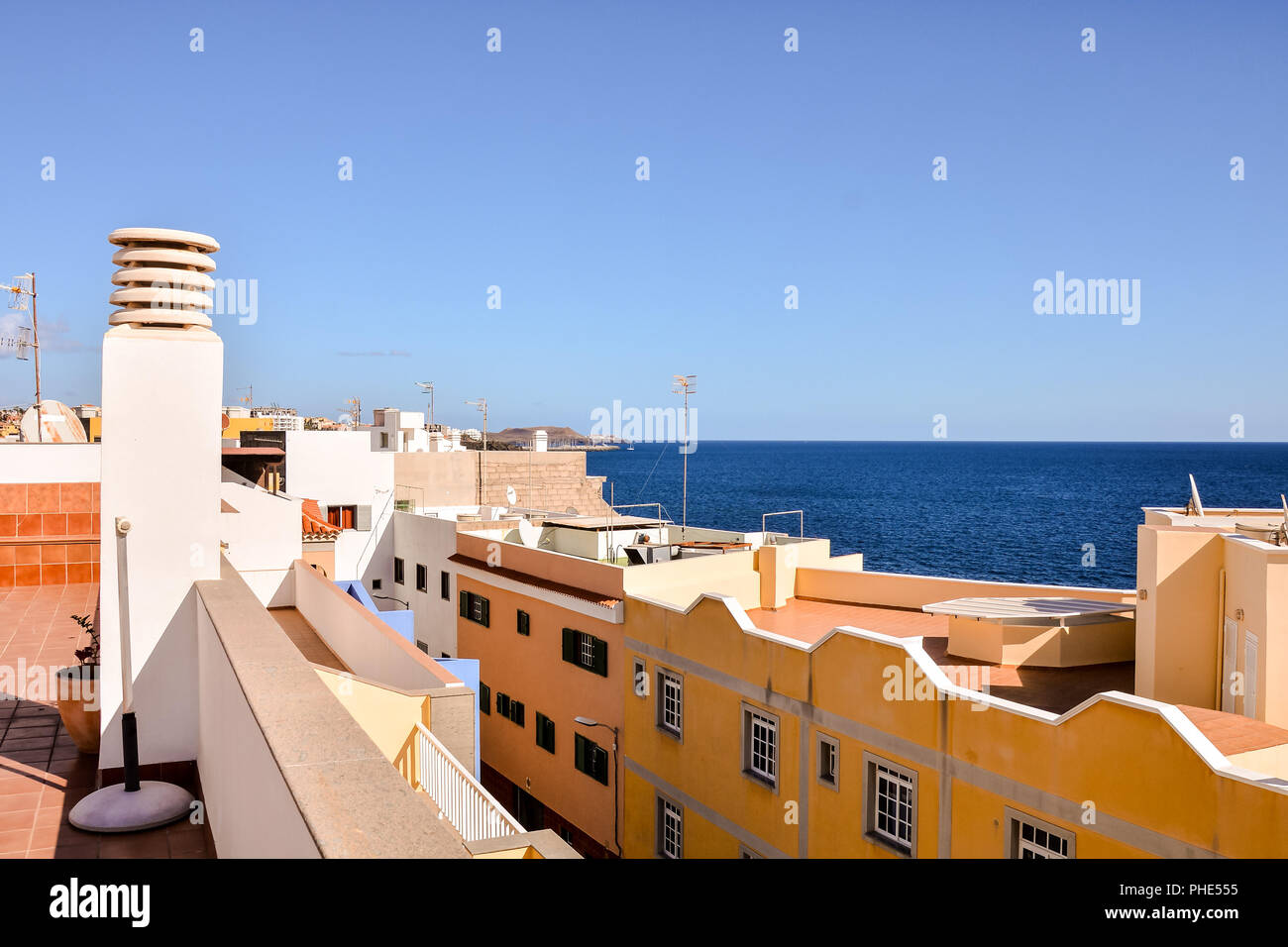 Tropical Sea Village Stock Photo - Alamy