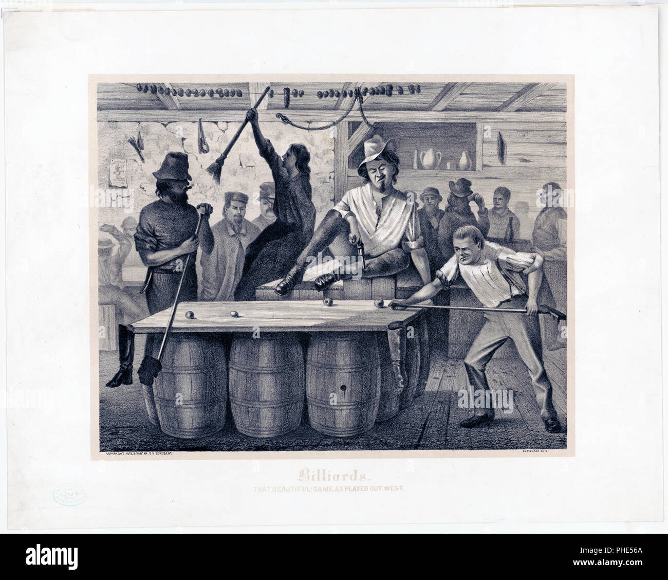 Billiards historical hi-res stock photography and images - Alamy