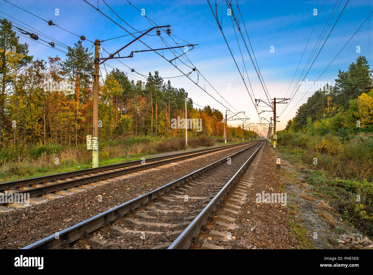 Railway in yellow hi-res stock photography and images - Alamy