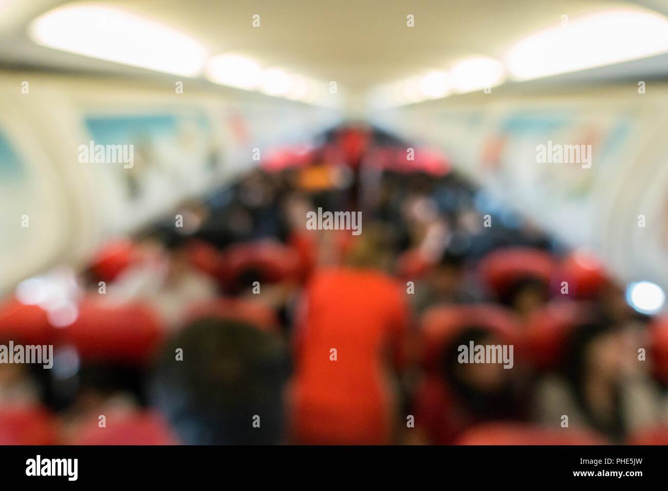 Airplane blur background Stock Photo - Alamy