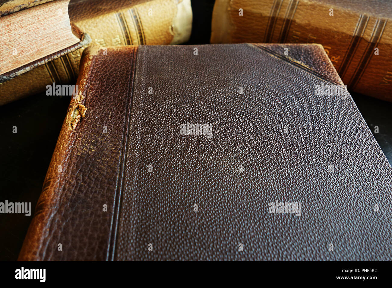 Classic Old Book Cover High Resolution Stock Photography and Images - Alamy