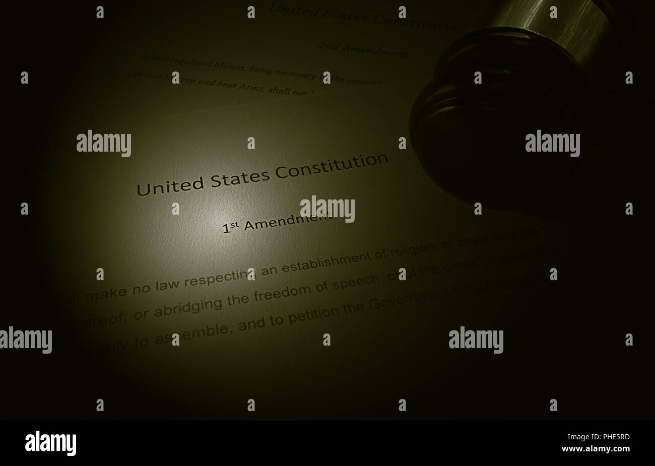 1st amendment document hi-res stock photography and images - Alamy