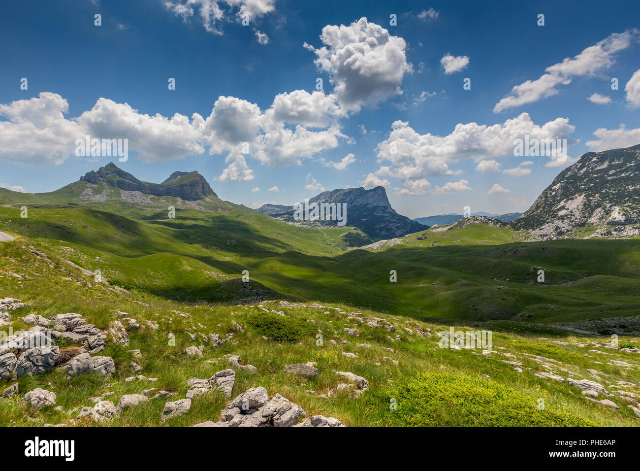 Montenegrin mountains hi-res stock photography and images - Alamy