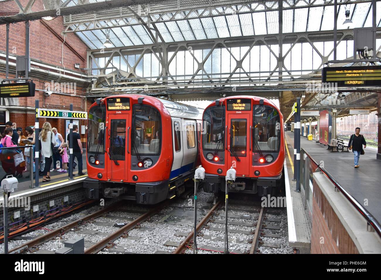 Transport for London's London Underground system, London, England, UK ...