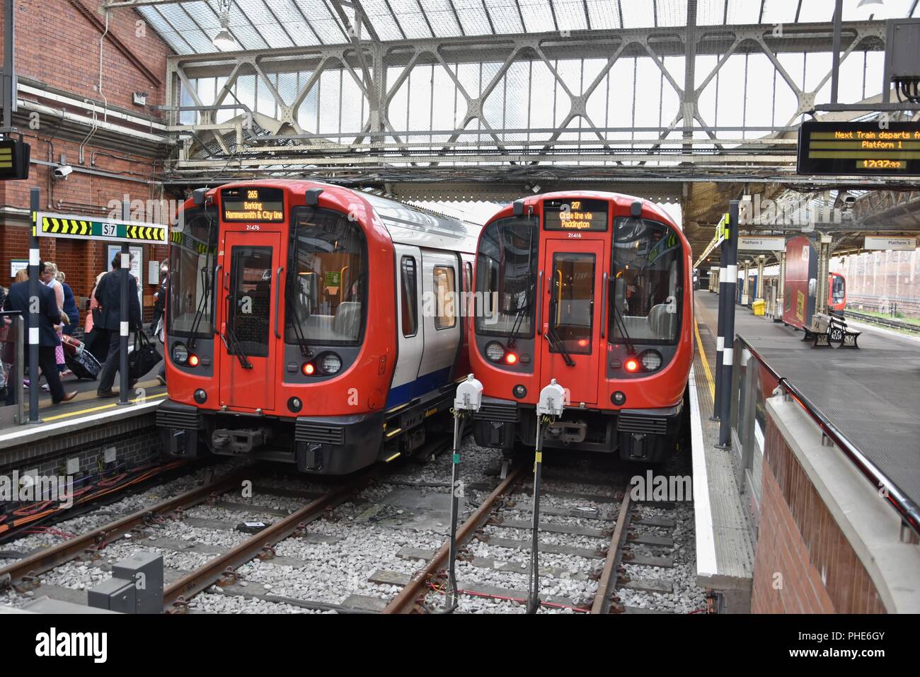 Transport for London's London Underground system, London, England, UK ...