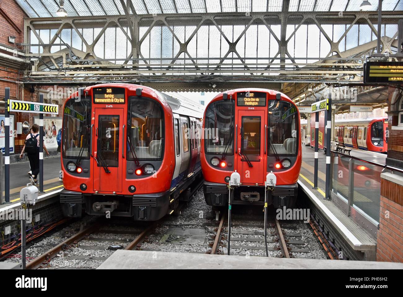 Transport for London's London Underground system, London, England, UK ...