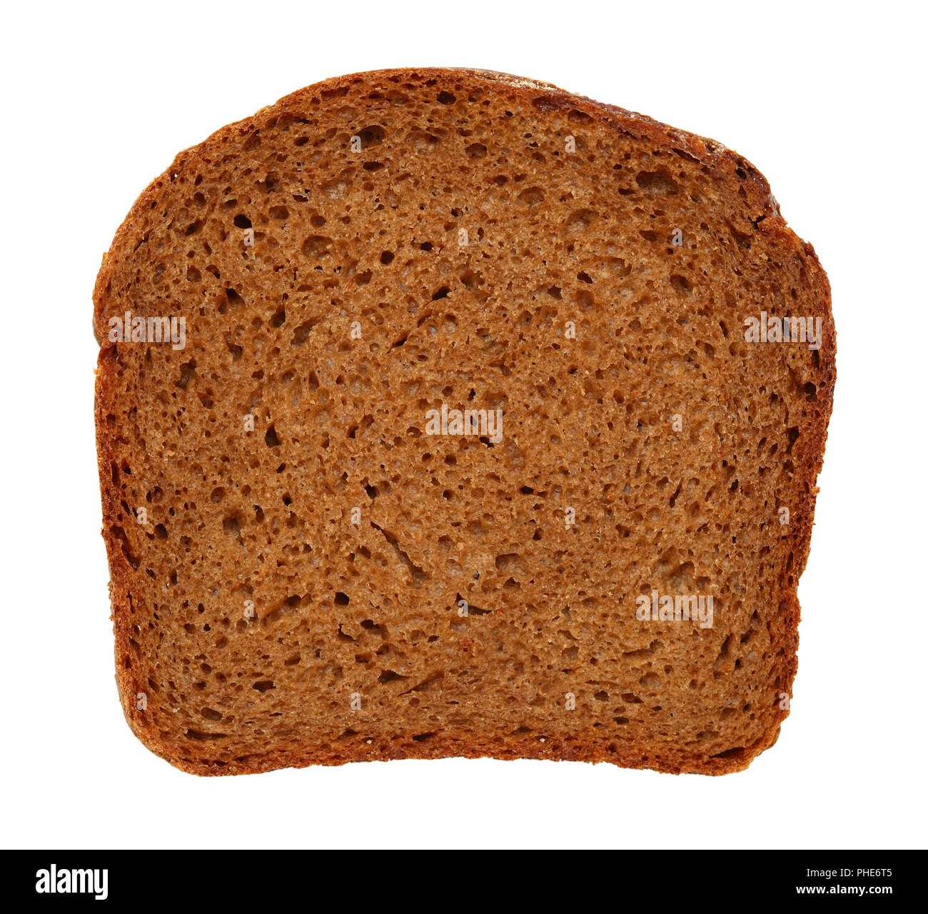 dark brown rye sliced bread Stock Photo - Alamy