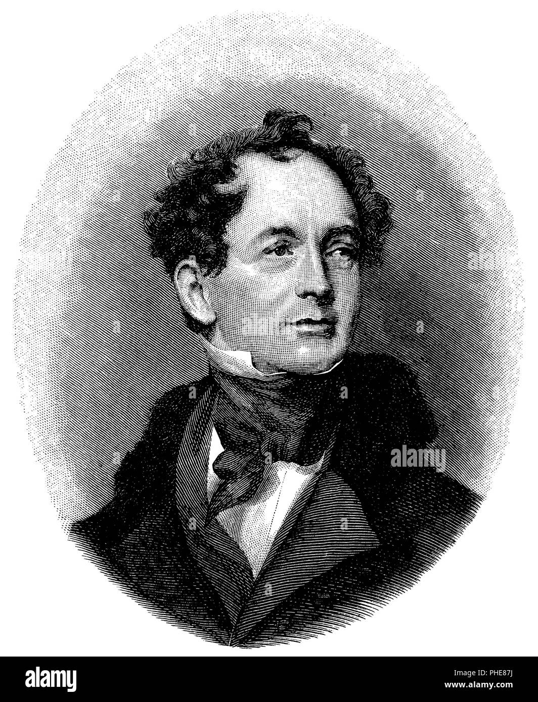 Thomas Moore. After the engraving by W. Find Stock Photo - Alamy