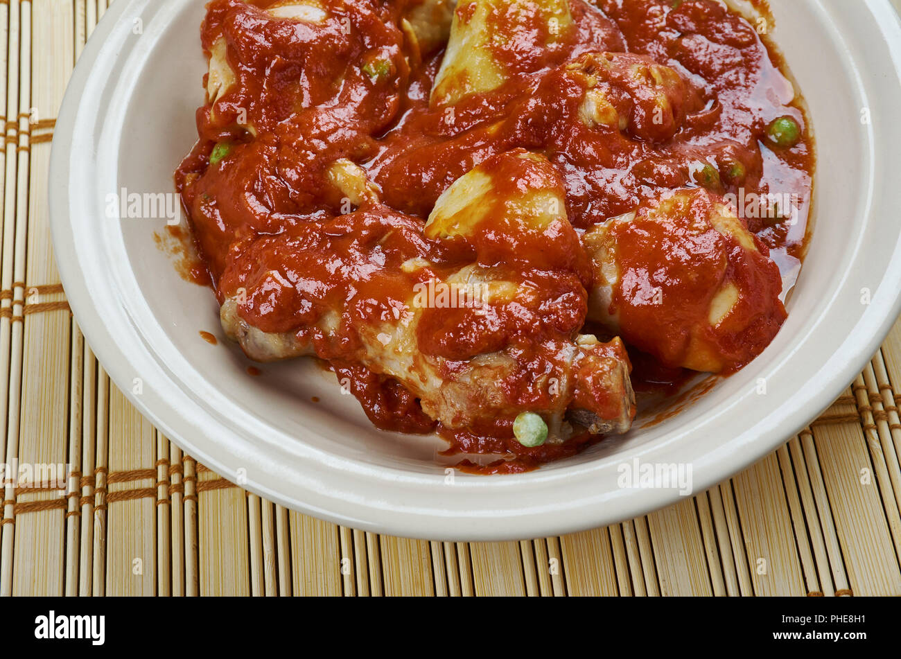 Durban Chicken Curry Stock Photo - Alamy