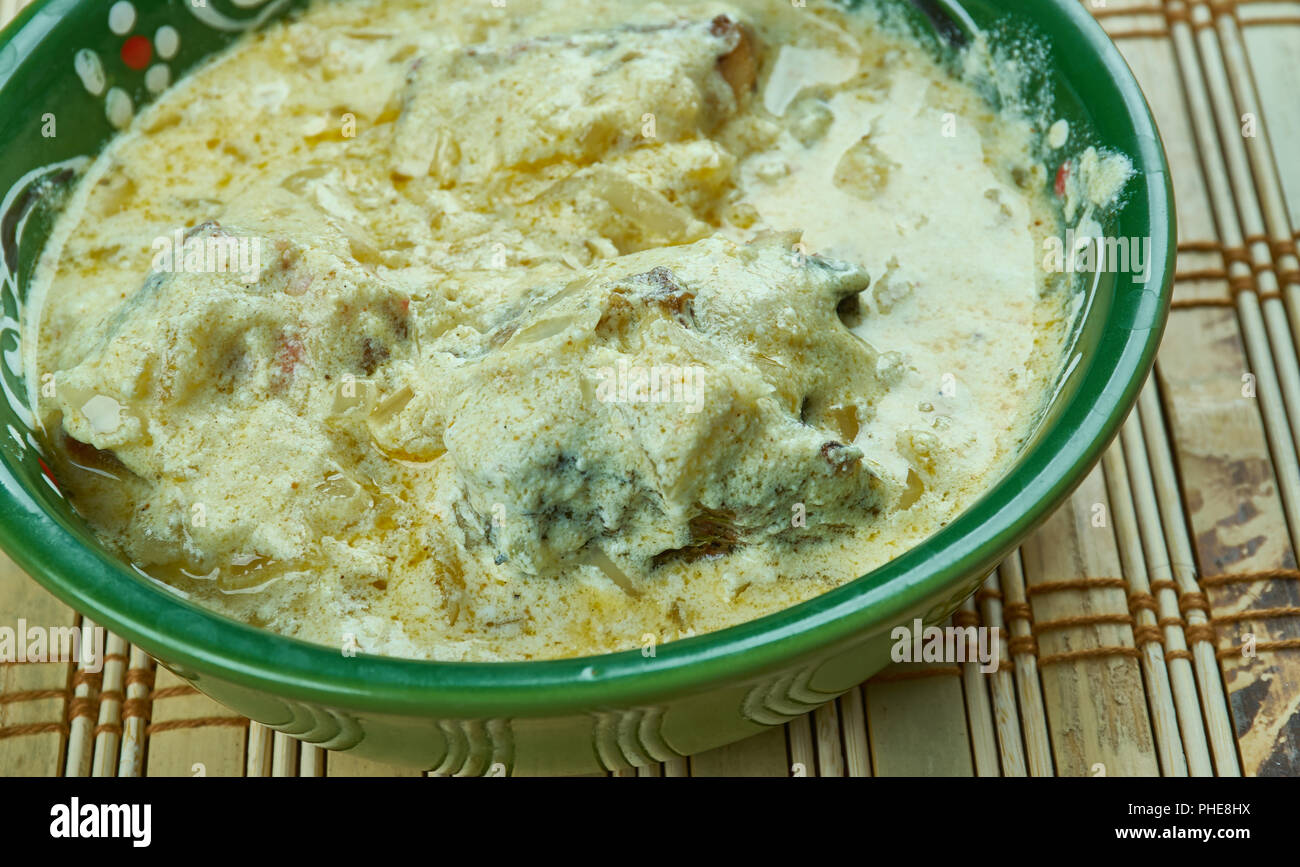 Macha Besara Curry Stock Photo - Alamy