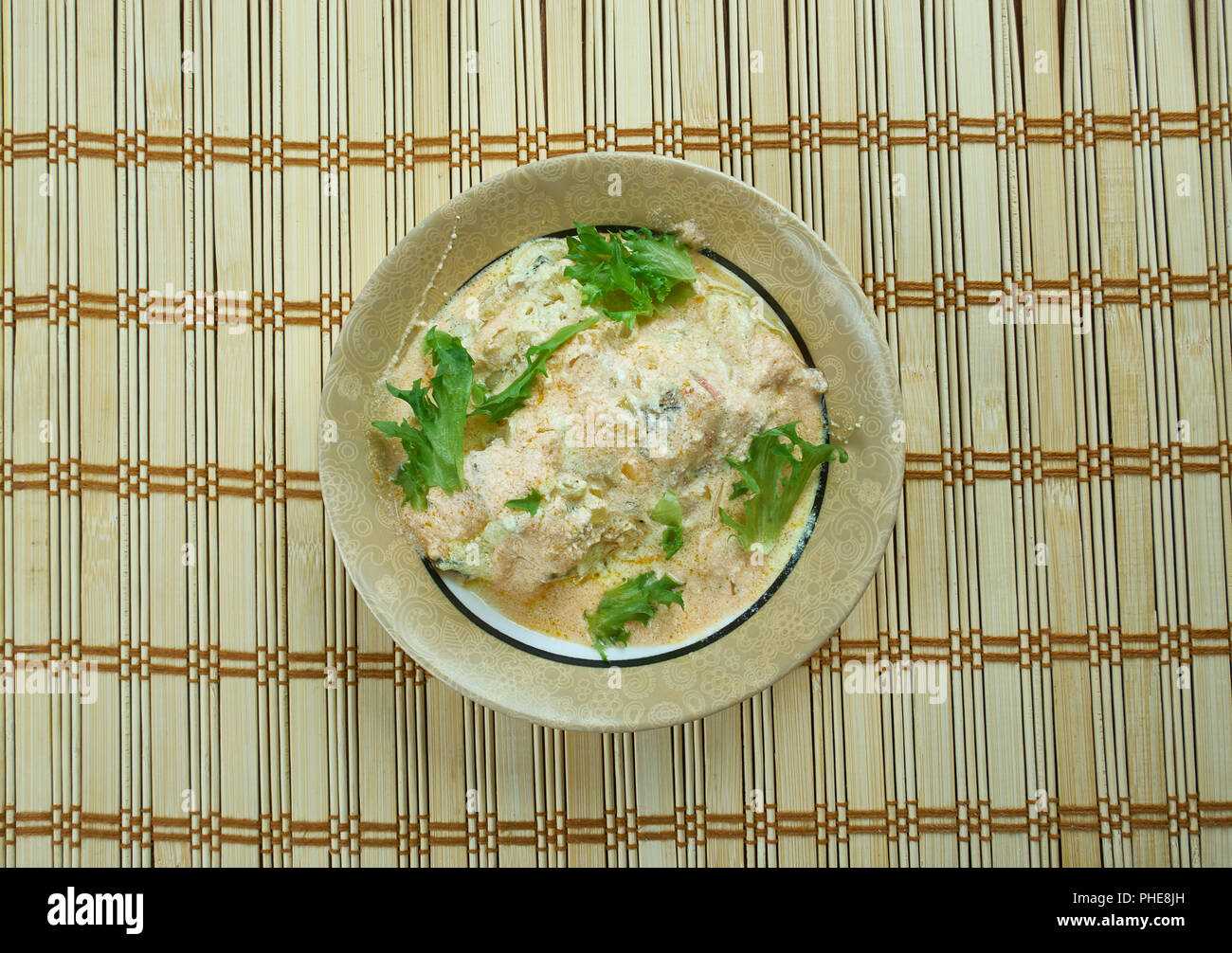 Fijian Indian Fish Curry Stock Photo - Alamy