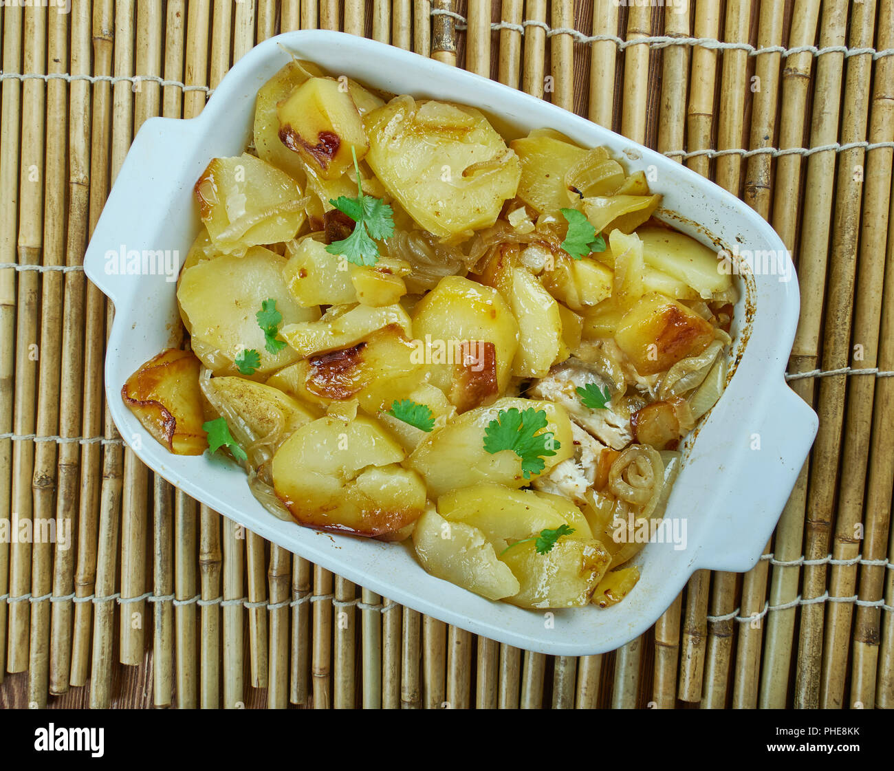 Light smoked haddock fish pie Stock Photo - Alamy