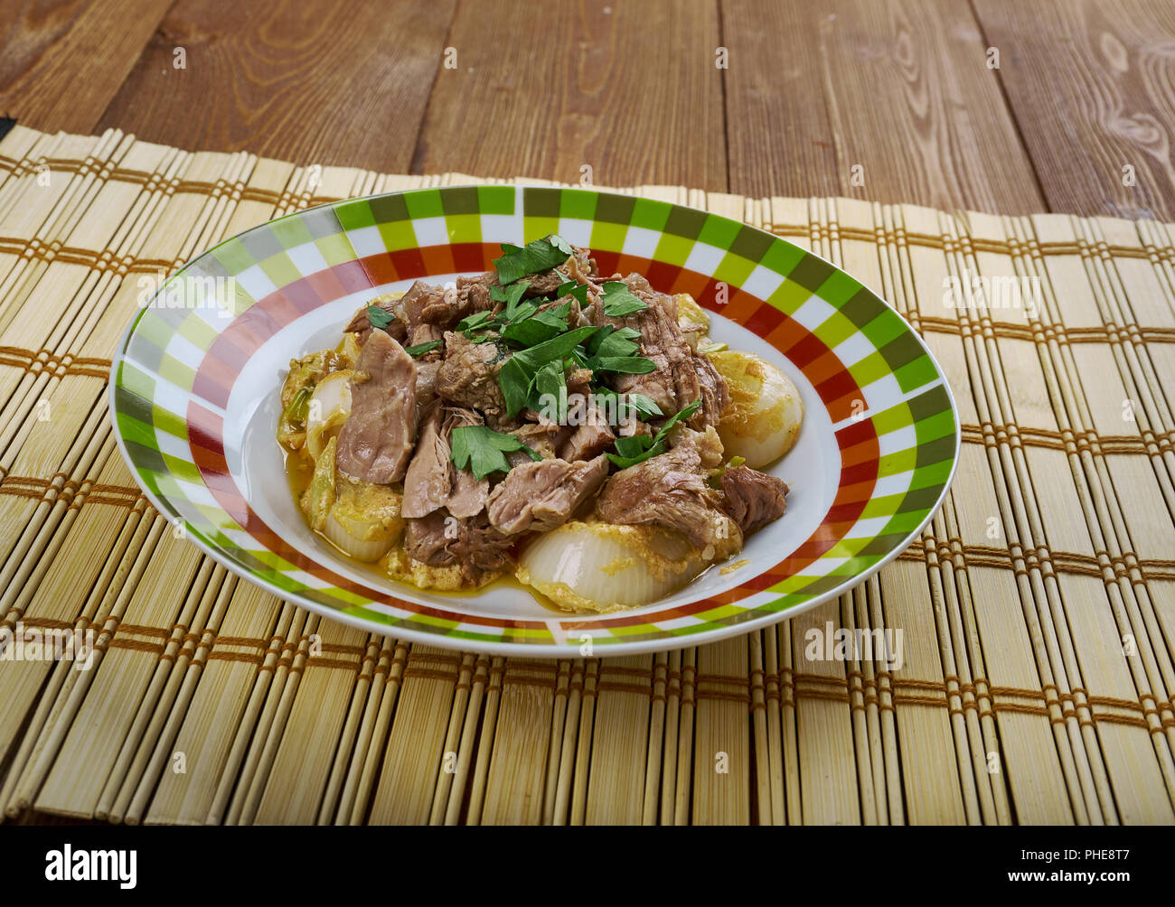 Turkish Roasted Lamb Stock Photo - Alamy