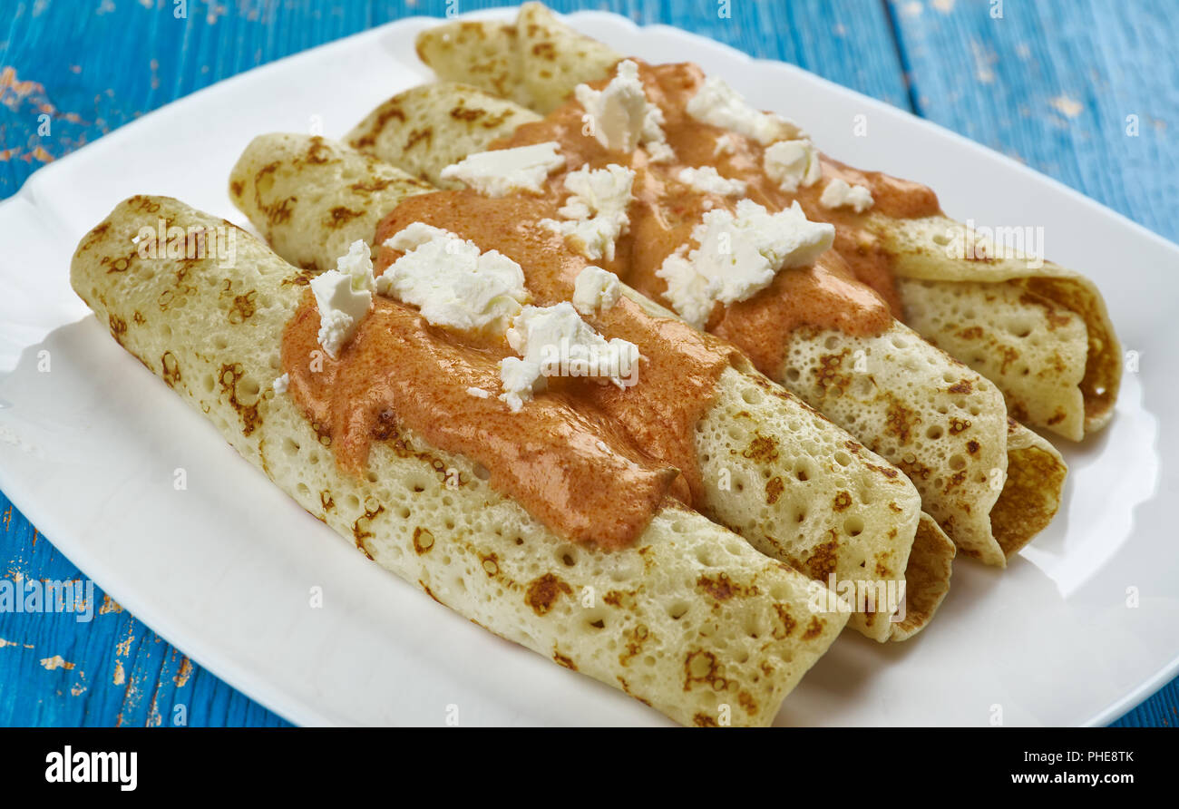 Mexican Entomatada Stock Photo - Alamy