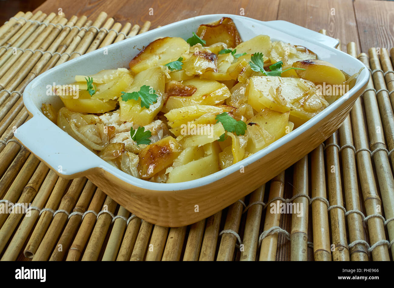 Light smoked haddock fish pie Stock Photo - Alamy