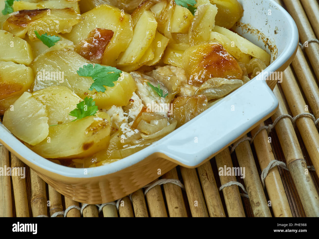 Light smoked haddock fish pie Stock Photo - Alamy