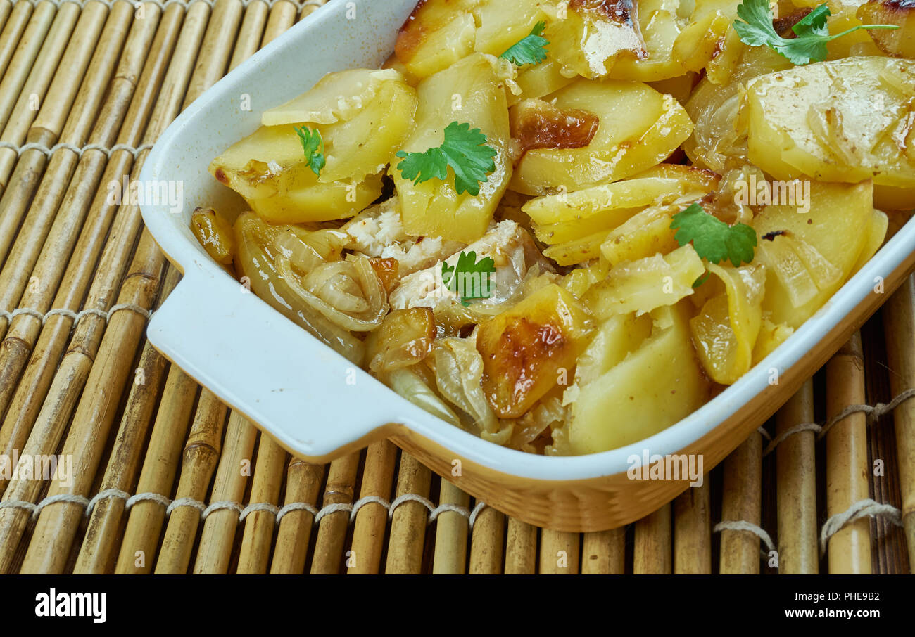 Light smoked haddock fish pie Stock Photo - Alamy
