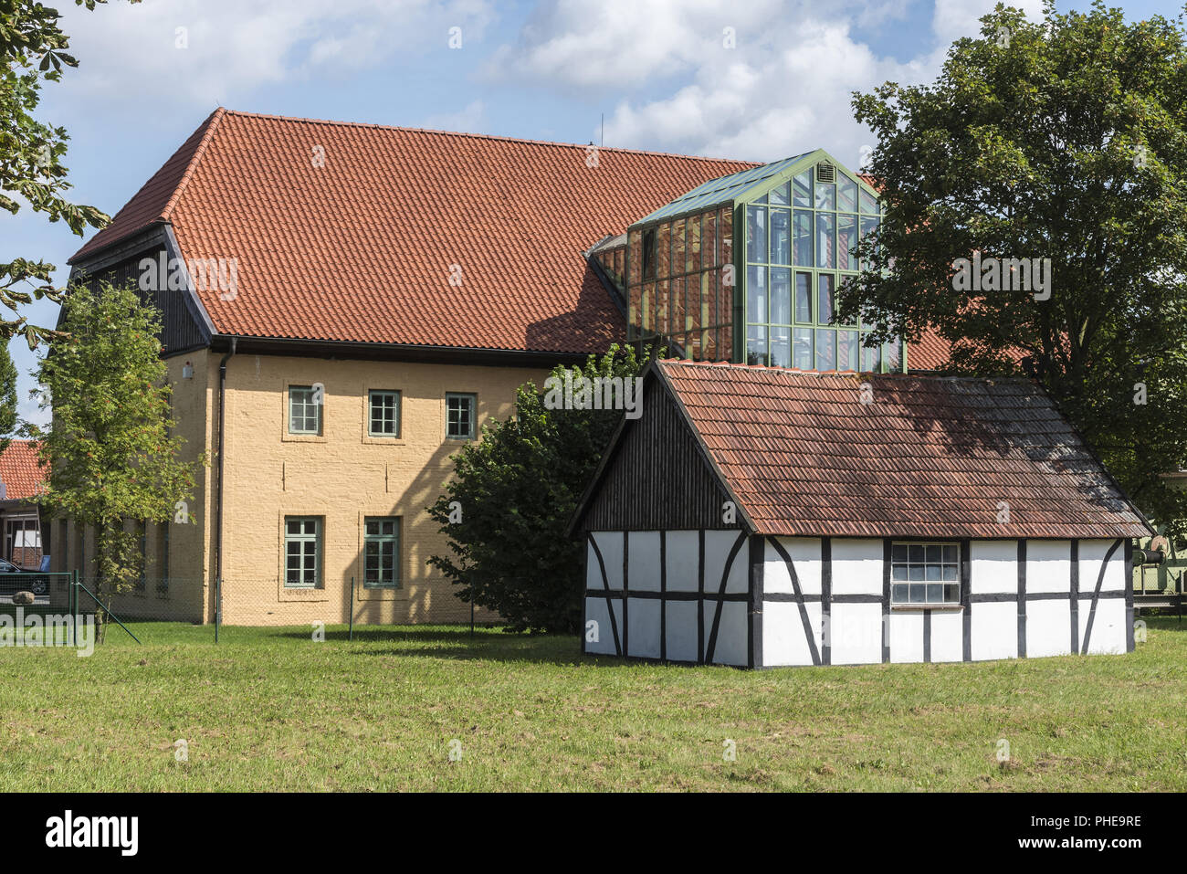 glass factory Gernheim Stock Photo - Alamy