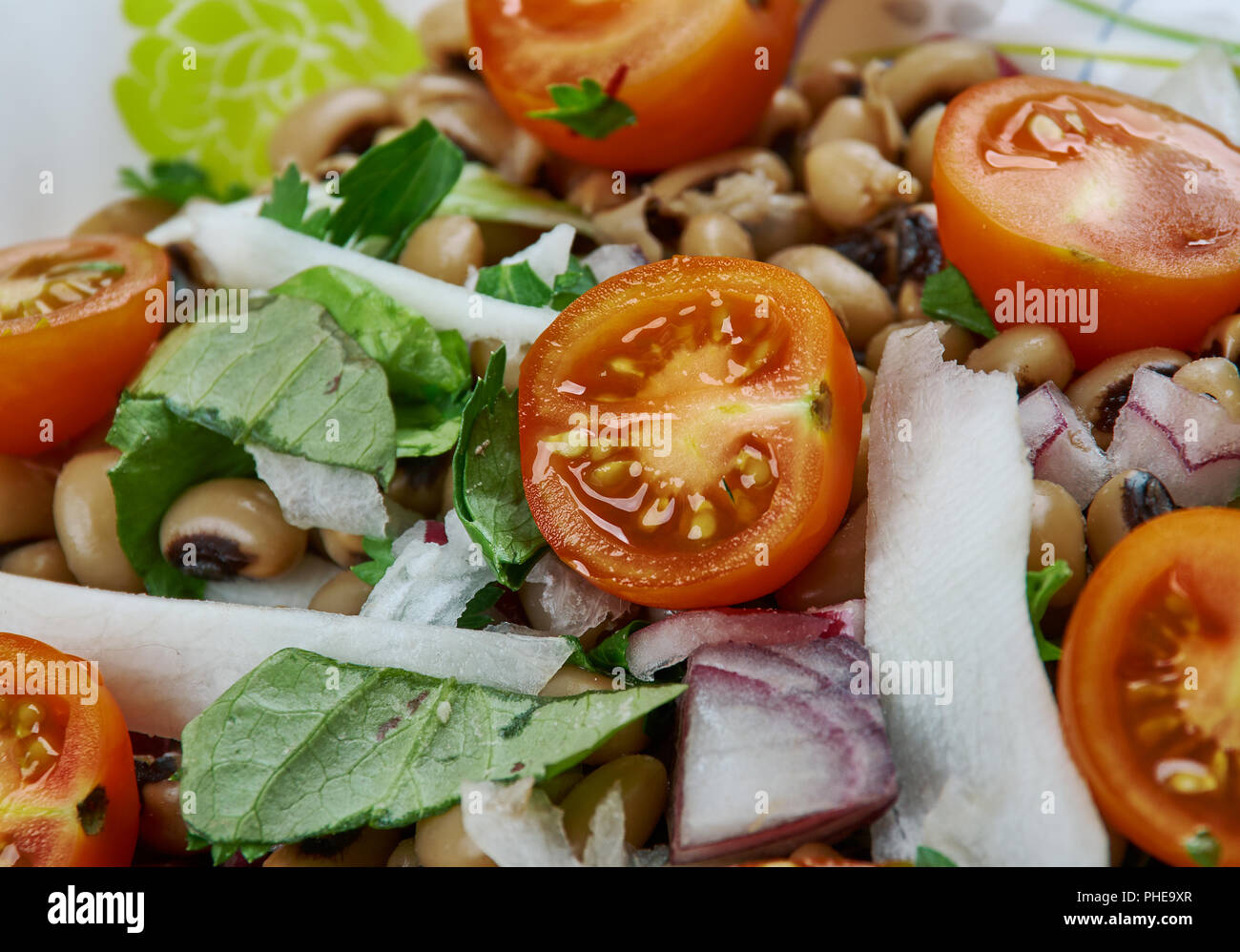 Senegals Black-eyed Pea Salad Stock Photo - Alamy