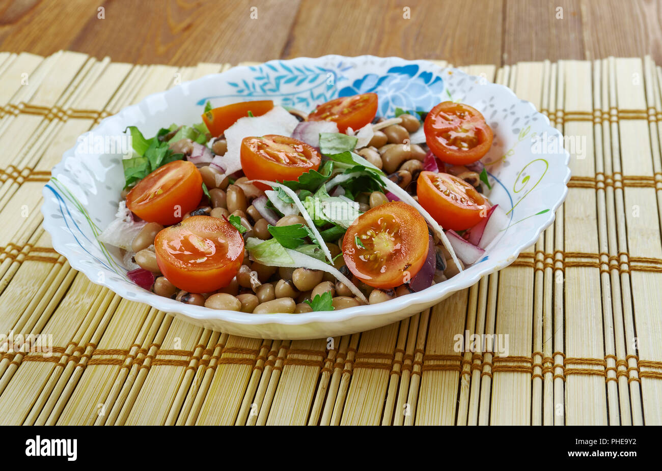 Senegals Black-eyed Pea Salad Stock Photo - Alamy