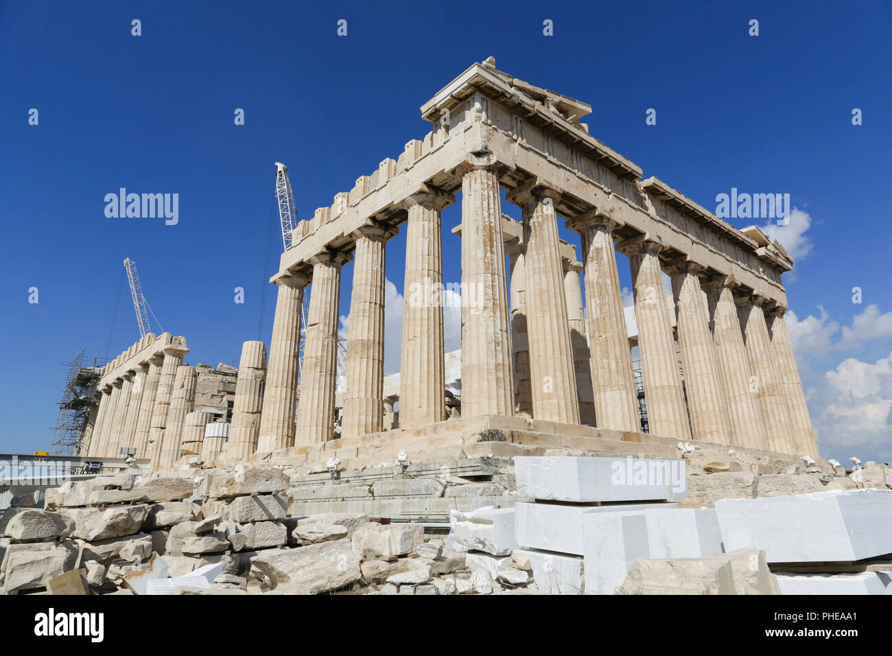 Parthenon on the Acropolis Stock Photo - Alamy