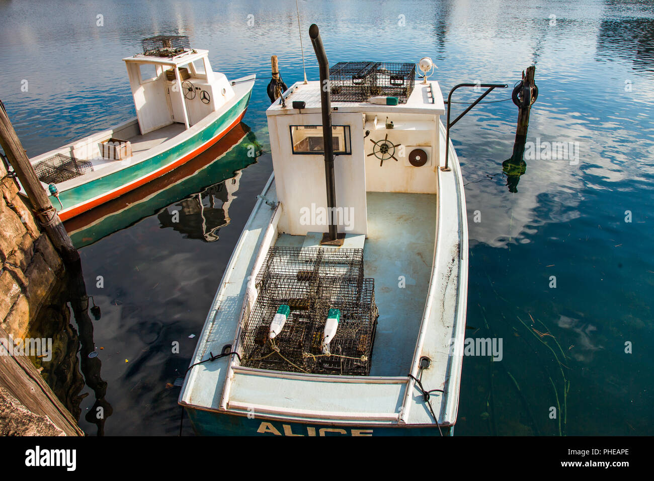 Prawn boats hi-res stock photography and images - Alamy